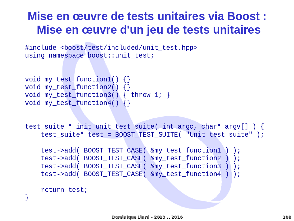 Programmation C++ avec les librairies Boost - Mise en document.write ...