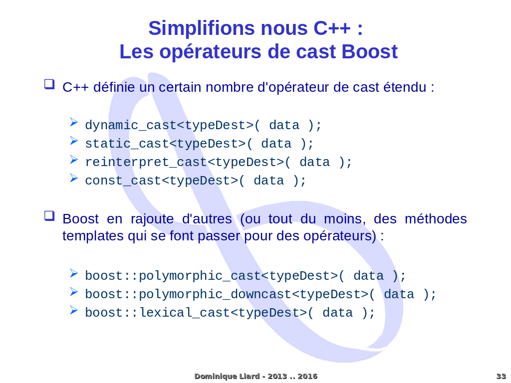 Programmation C++ avec les librairies Boost - Simplifions nous C++ ...