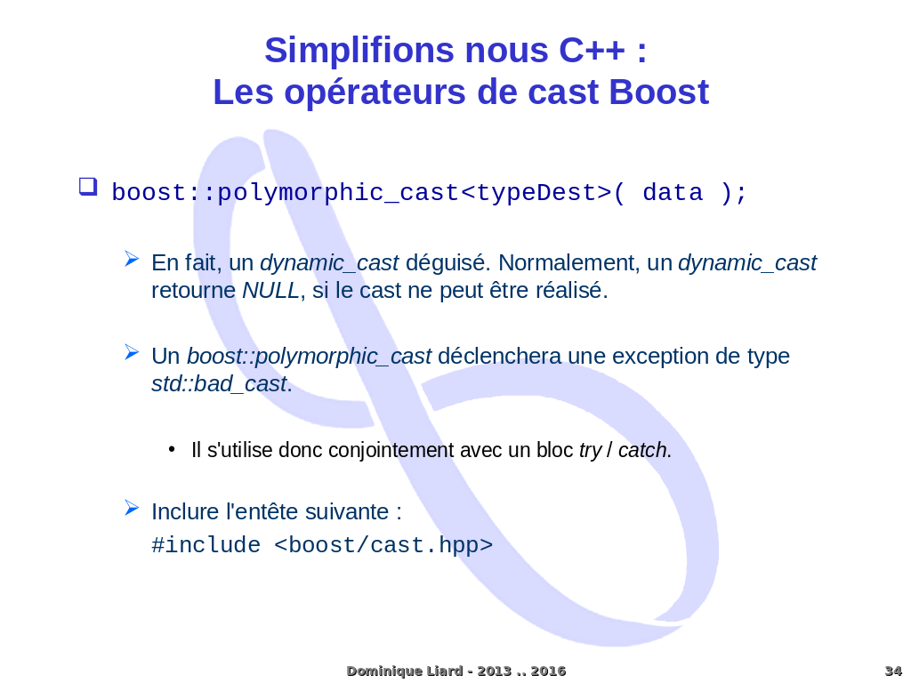 Programmation C++ avec les librairies Boost - Simplifions nous C++ ...