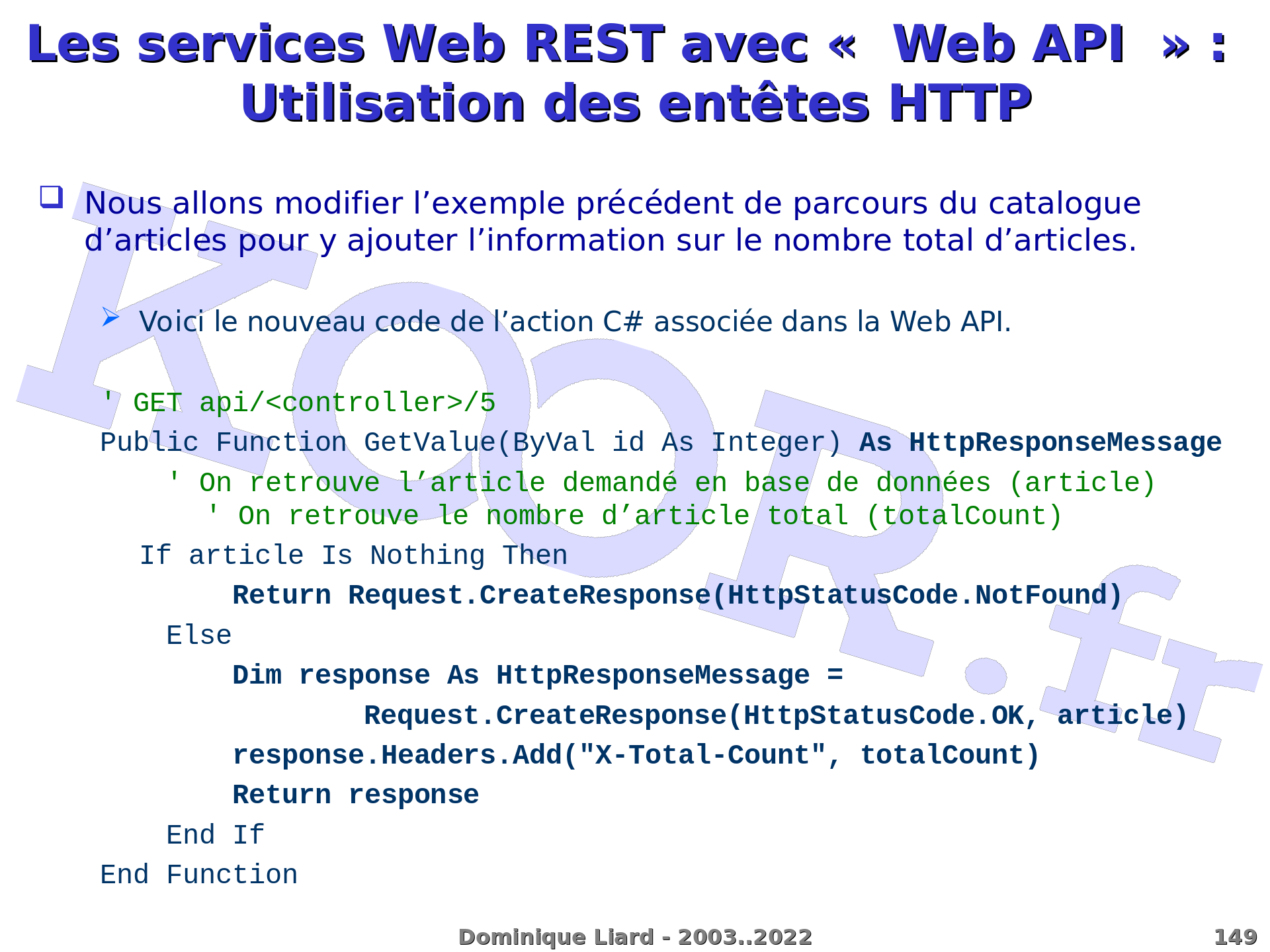 Programmation ASP .NET avec Visual Basic (approche Web Form) - Les services Web REST avec « Web ...