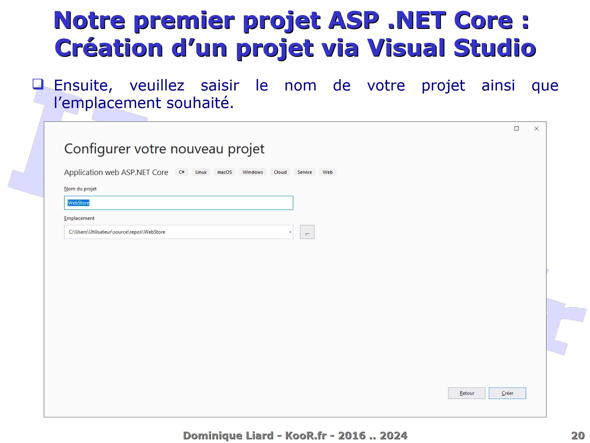 Programmation ASP .NET Core avec C# (approche MVC) - Notre premier ...
