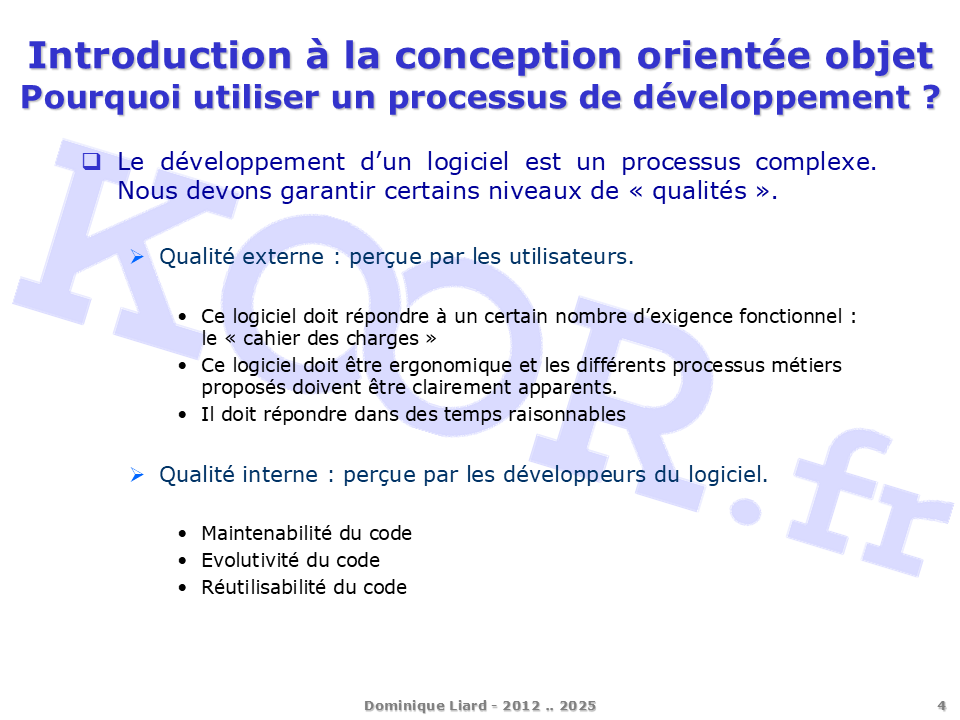 UML dans le processus de développement - Introduction à la conception ...